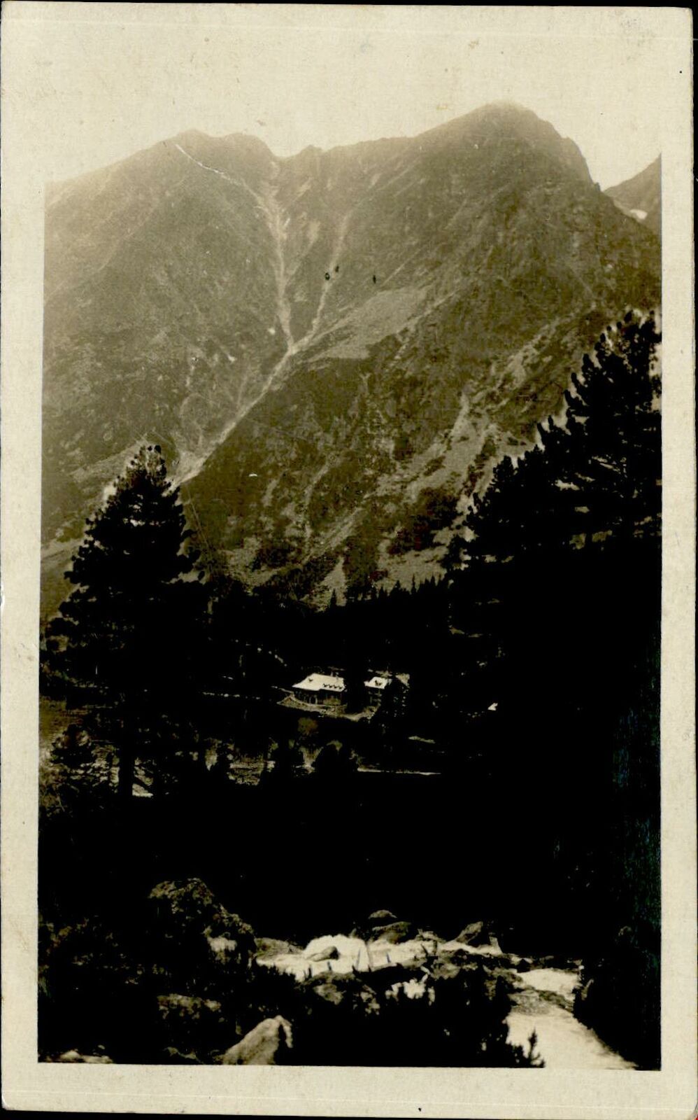 Z14931 vysoke tatry magas tatra hohe tatra slovakia chata u popradskeho ...