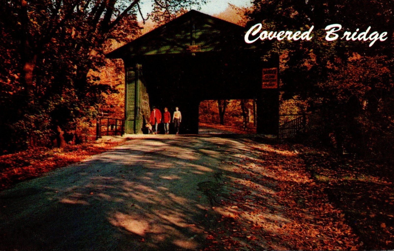 New York Troy The Old Covered Bridge "Cemetery Bridge" | United States ...