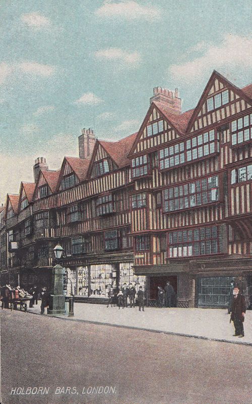 Holburn London Pubs Bar Hotel Inns Antique Postcard | Europe - United ...