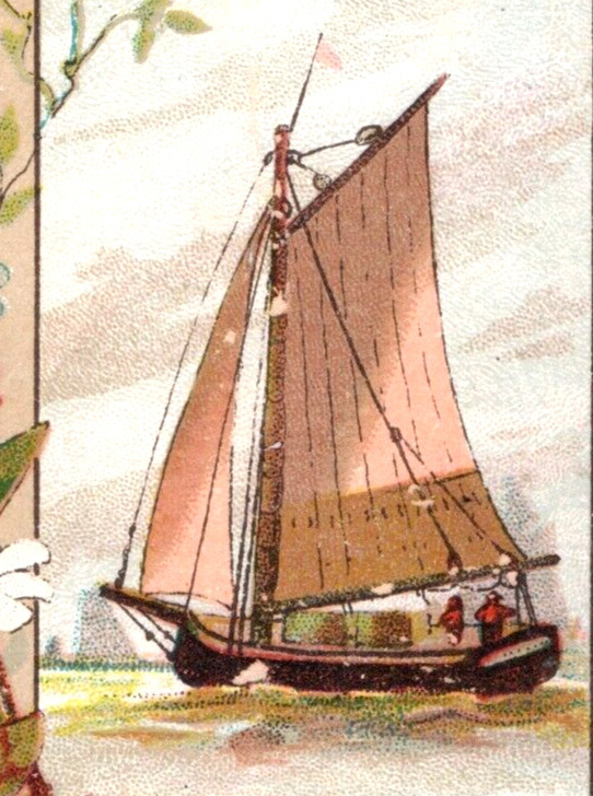 1880s Victorian Trade Cards Sea Sailboat Lake Scenes Lot Of 3 F121 ...