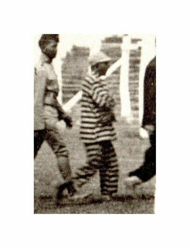 Philippines RPPC c1910 EXECUTION UNDERWAY Marching PRISONER TO GALLOWS ...