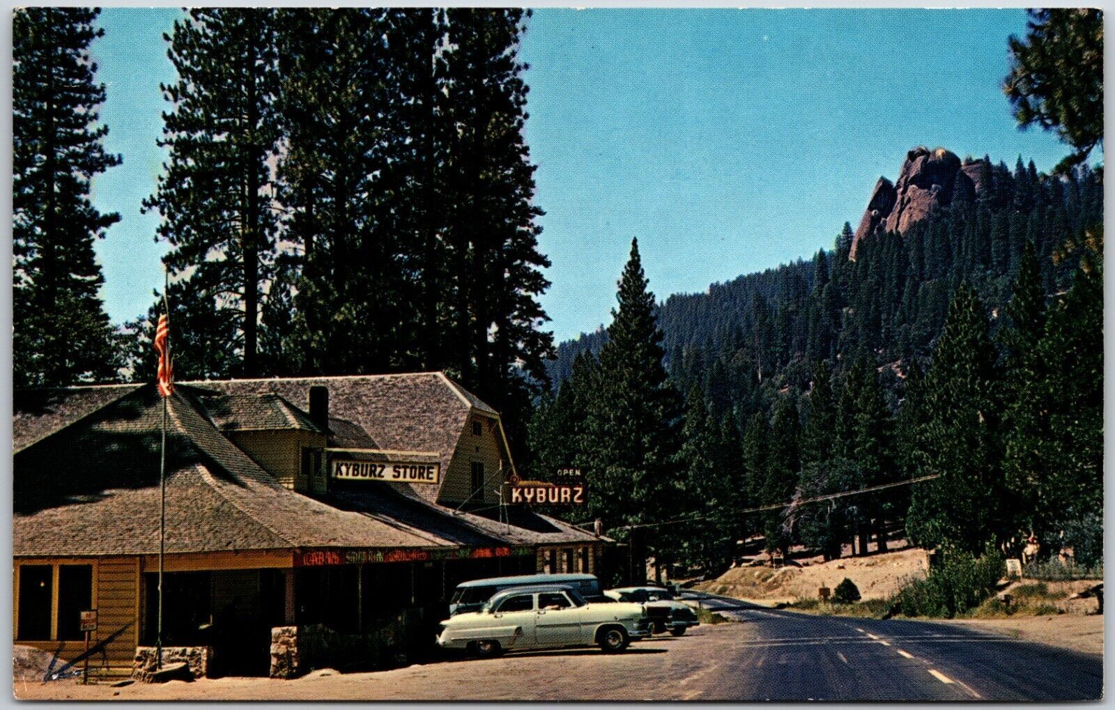 Historic Kyburz Lodge Between Placerville & Lake Tahoe, California ...