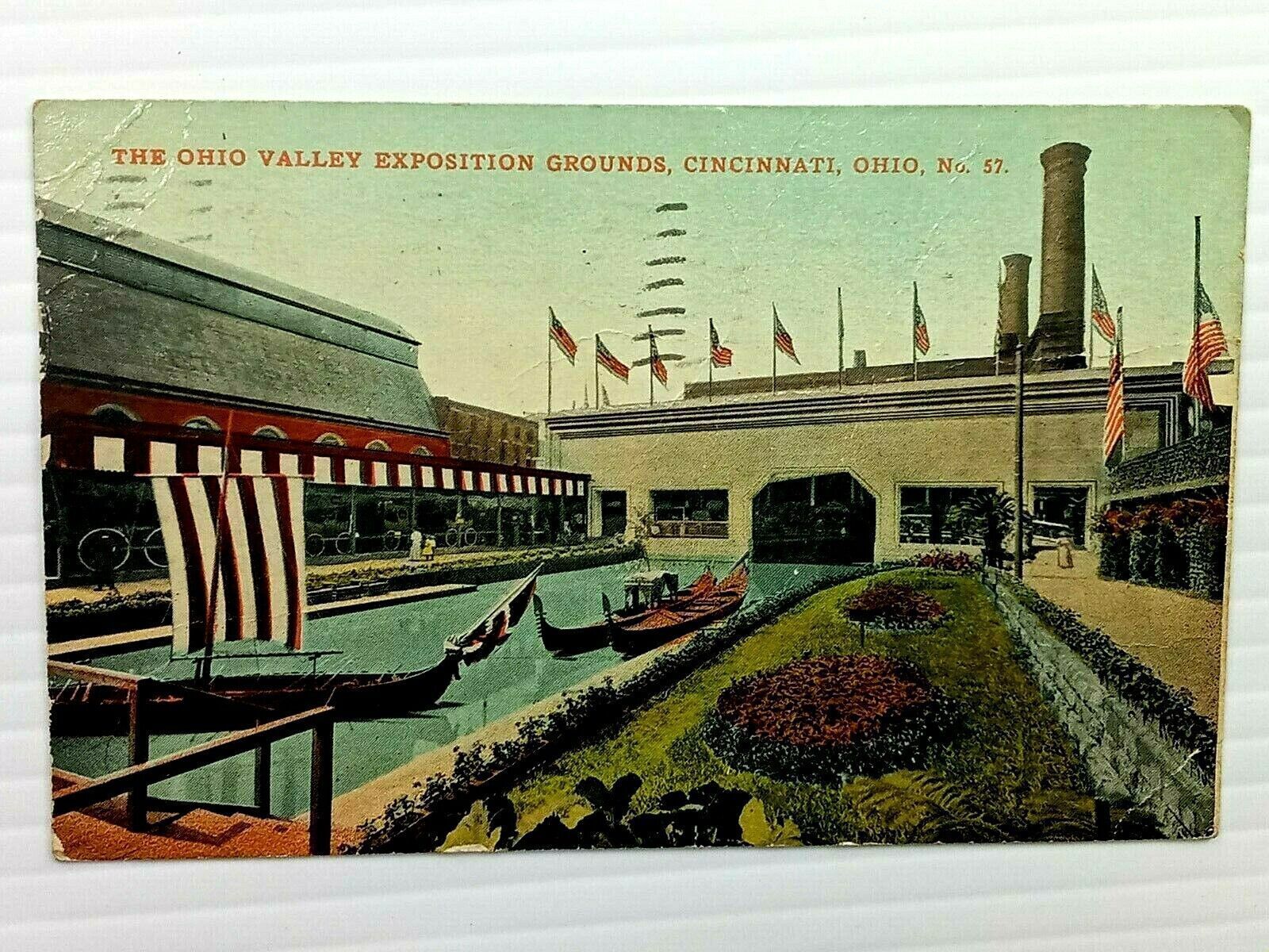 Vintage Postcard 1913 The Ohio Valley Exposition Grounds Cincinnati OH ...