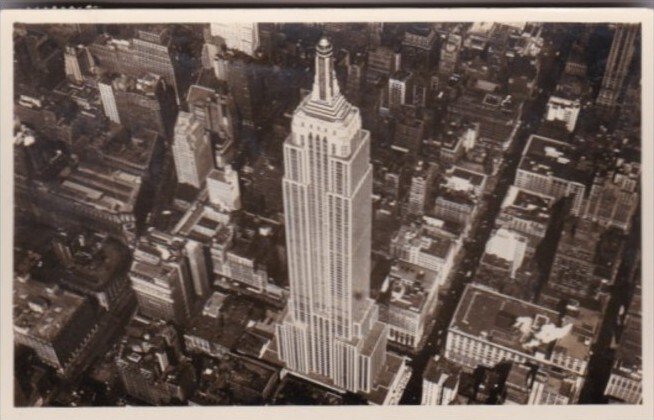 New York City The Empire State Building 1950 Real Photo | United States ...