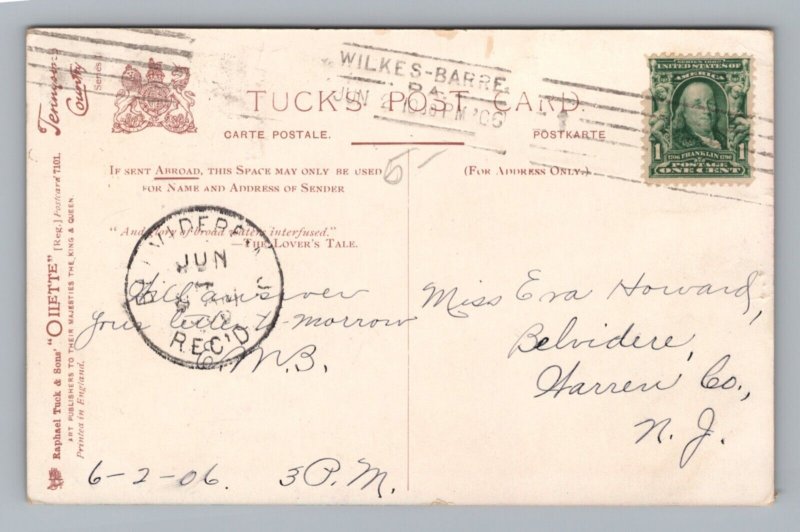 Raphael Tuck Freshwater Cliffs Isle of White Postcard | Other ...