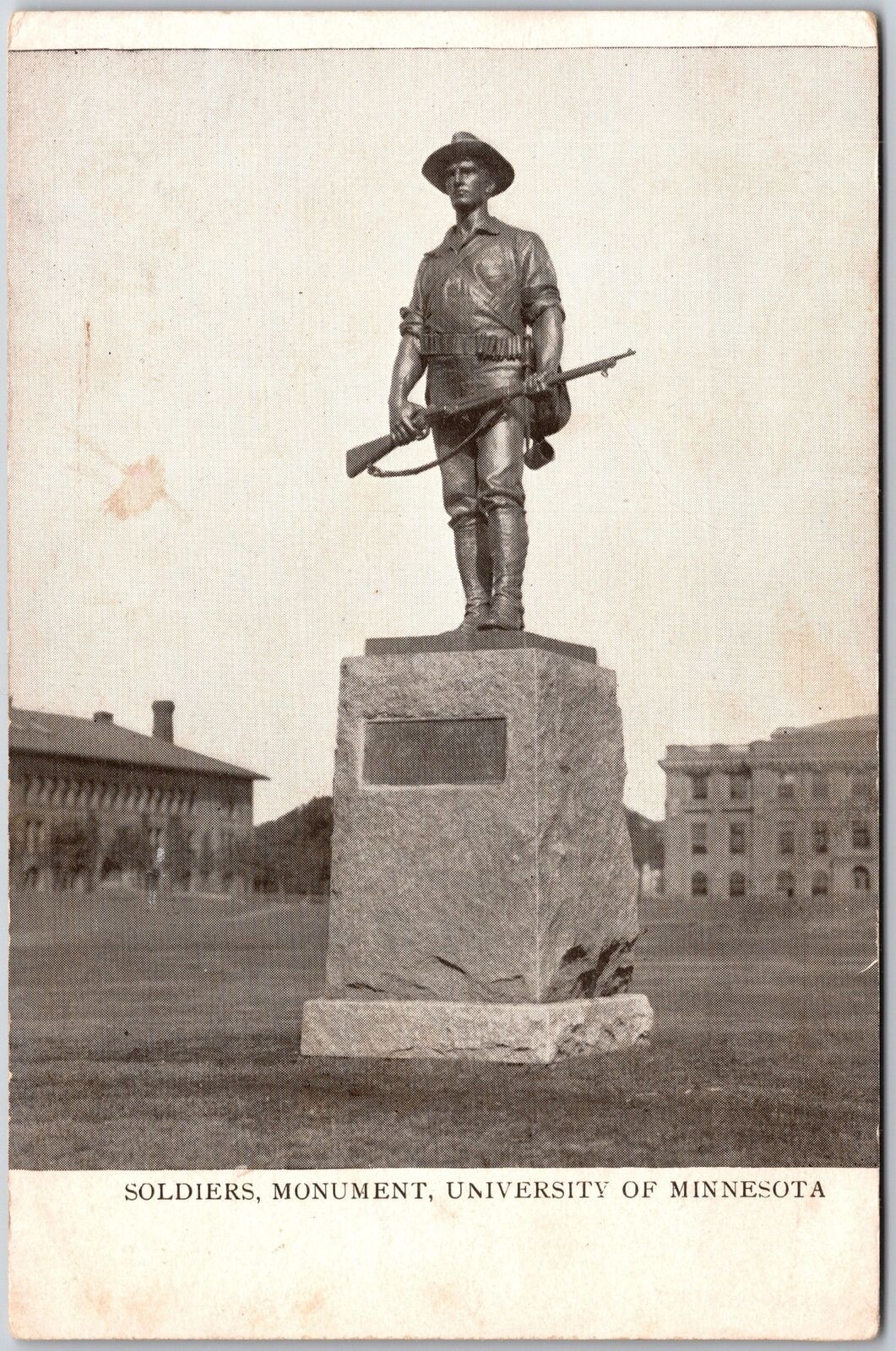 Soldiers Monument University of Minnesota MN Historic Statue Landmark ...