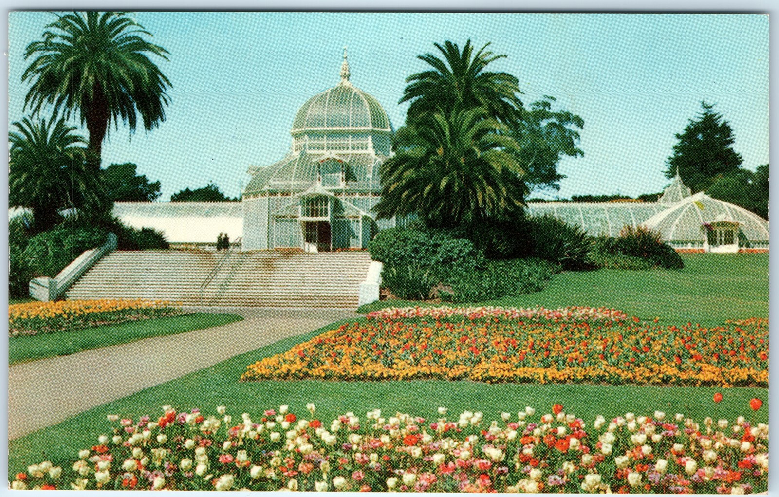 c1950s San Francisco, CA Conservatory Golden Gate Park Kew Gardens ...