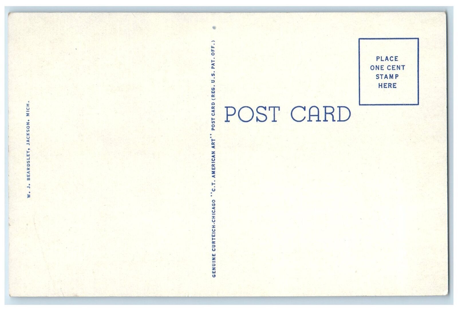 c1920's Top View Rotunda Of New Michigan State Prison Jackson Michigan ...