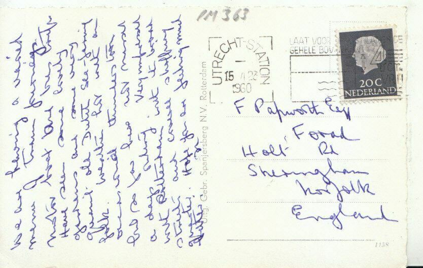 The Netherlands Postcard - Utrecht - Lucas Bolwerk Met Esplanade - Ref ...