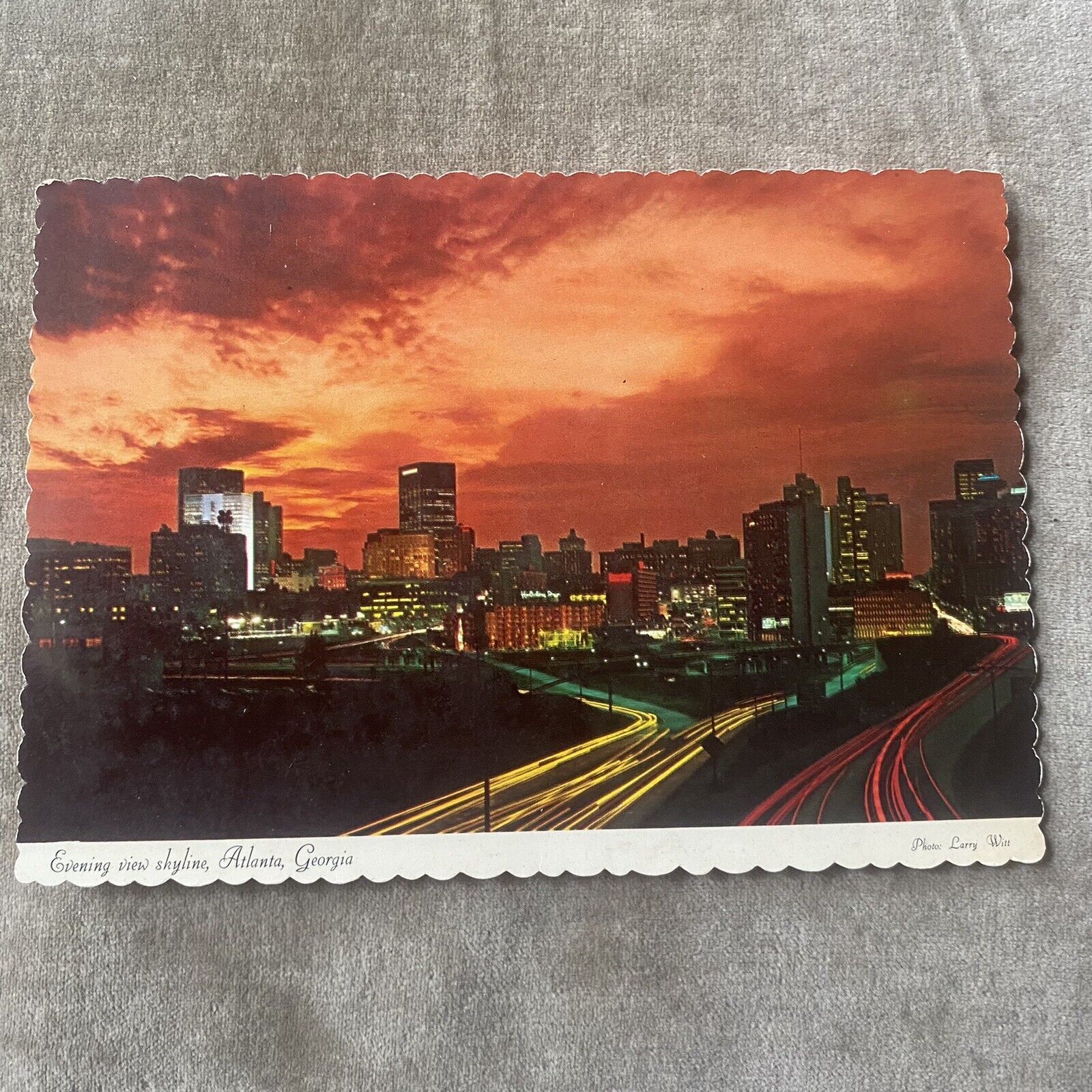 Atlanta Georgia GA Ramada, Hartfield Airport, Skyline - Vintage ...