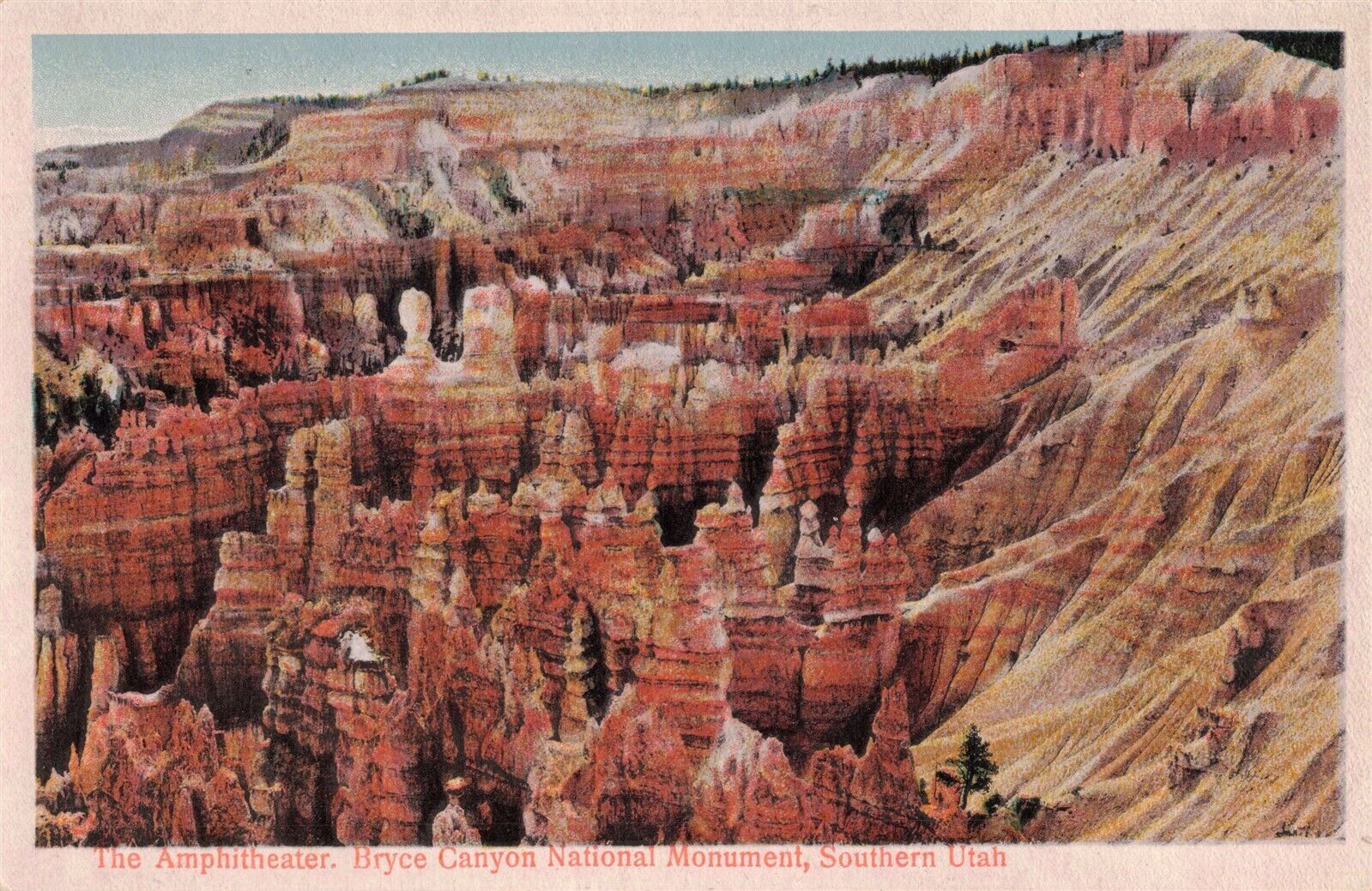 1920's Amphitheater Bryce Canyon Utah Postcard 2R5-351 | United States ...