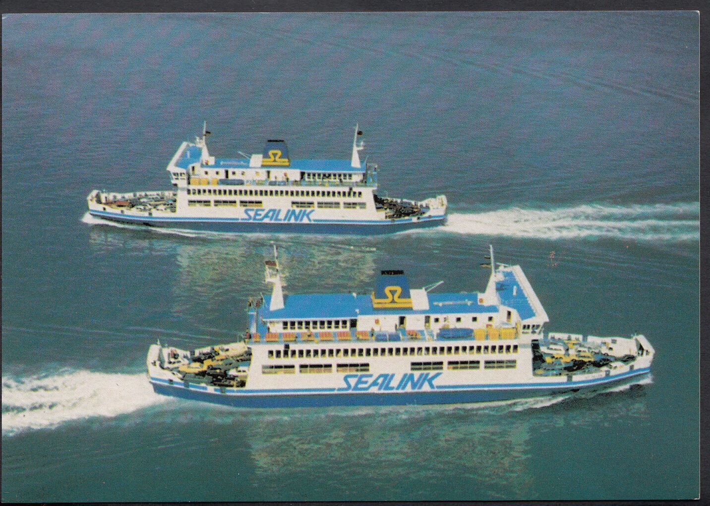 Transport Postcard - Sealink Ferries - M.V St Catherine & M.V.St Helen ...