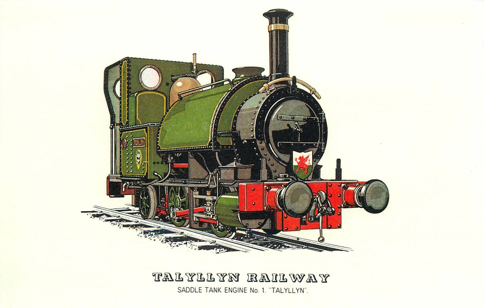 Talyllyn Railway Locomotives history Saddle Tank Engine No. 1 | Topics ...
