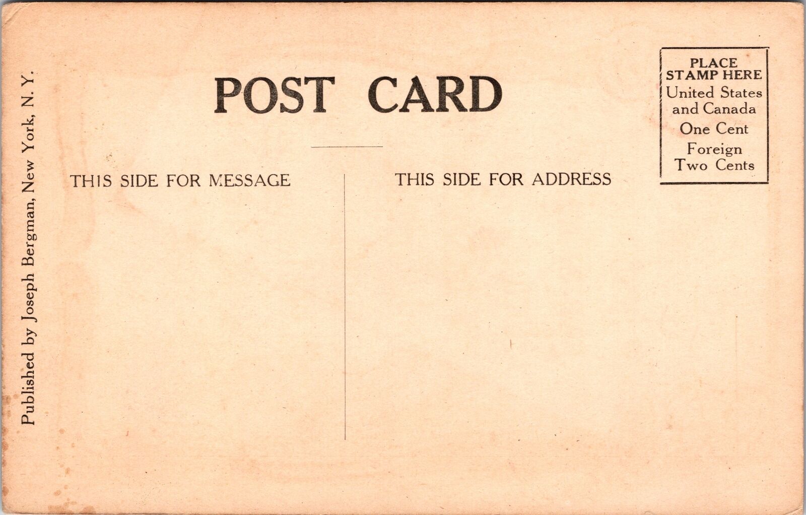 Vintage Postcard Poetry by Longfellow Bordered Published Joseph Bergman ...