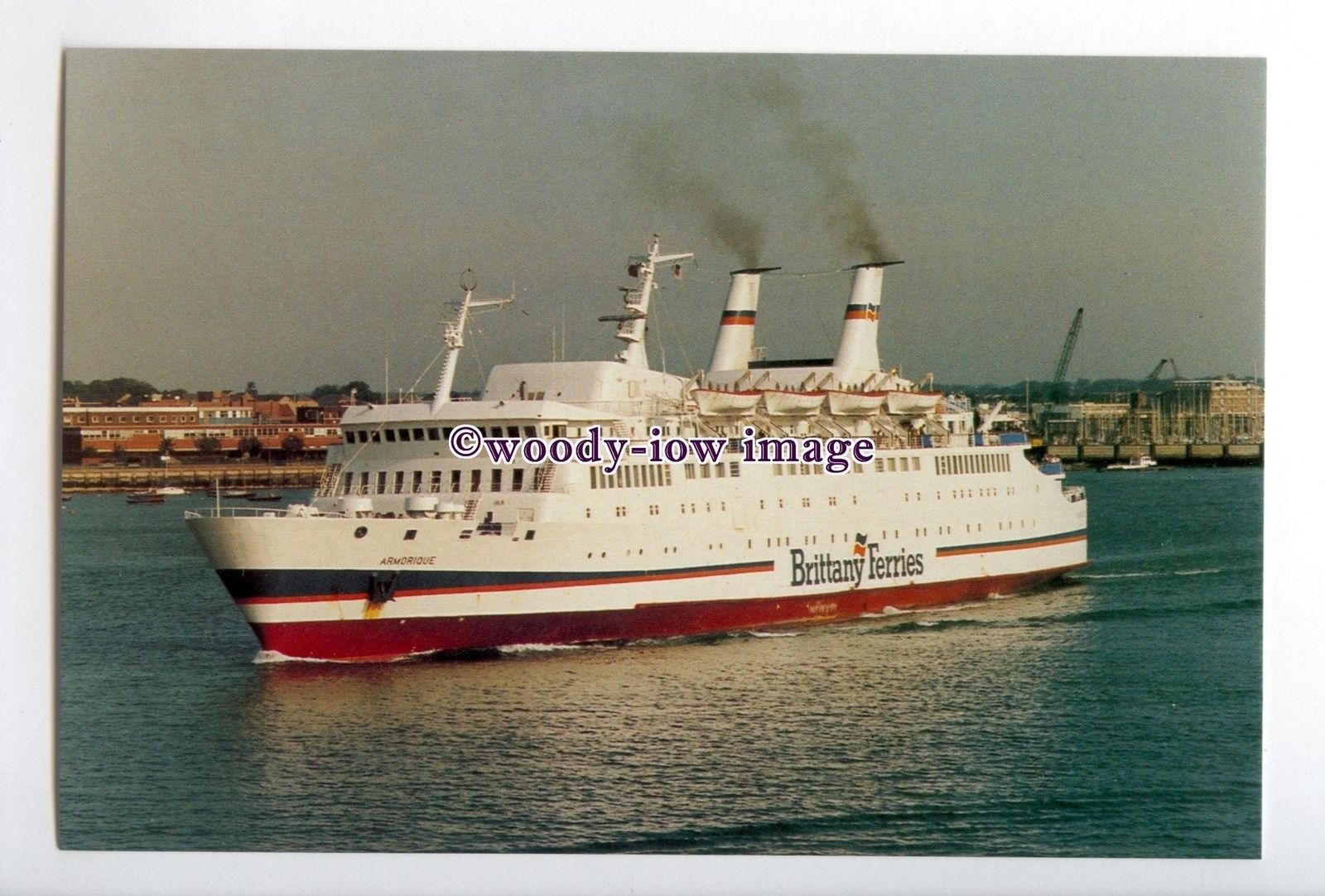 SIM0001 - Brittany Ferries Ferry - Armorique , built 1972 - postcard ...