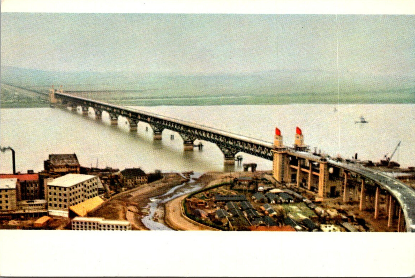 China The Nanking Yangtze River Bridge | Asia & Middle East - China ...