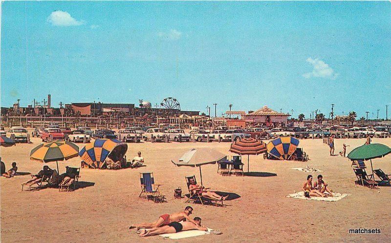 1950s Stewart Beach Galveston Texas Colorpicture postcard 12370 ...