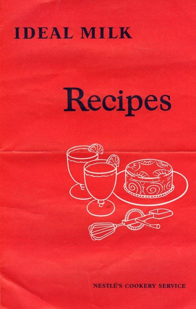 Milk Recipe Book Nestles Chocolate Cookery Service Pamphlet | Topics ...