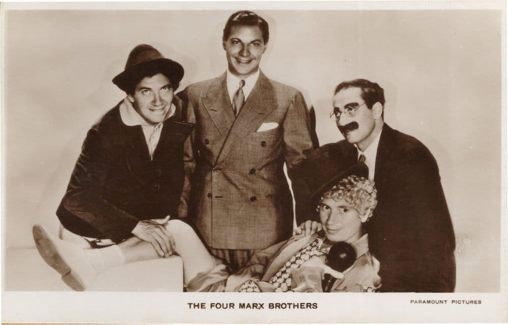 The Four Marx Brothers Paramount Film Real Photo RARE Postcard | Topics ...