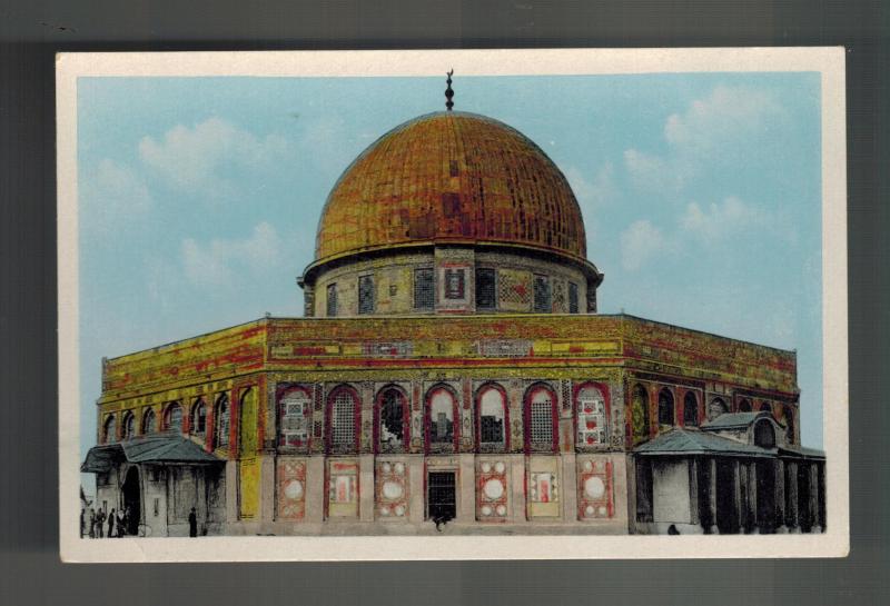 Vintage Mint Palestine Picture Postcard Dome of the Rock Palestine ...