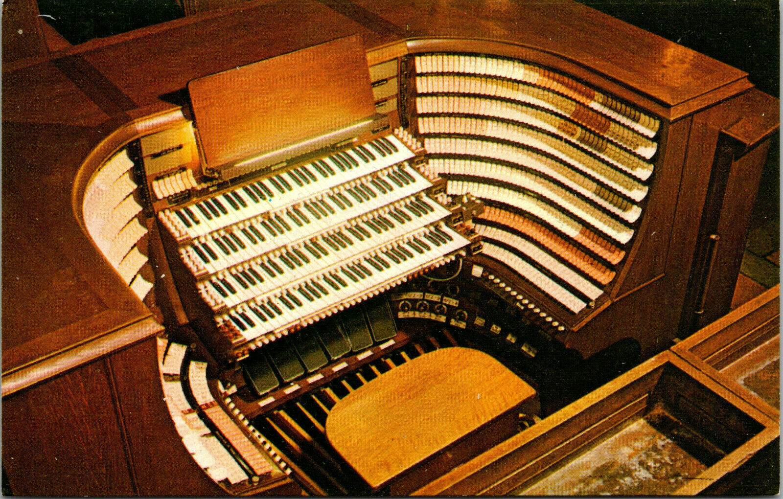 Vtg Console Cadet Chapel Organ US Military Academy Westpoint NY ...