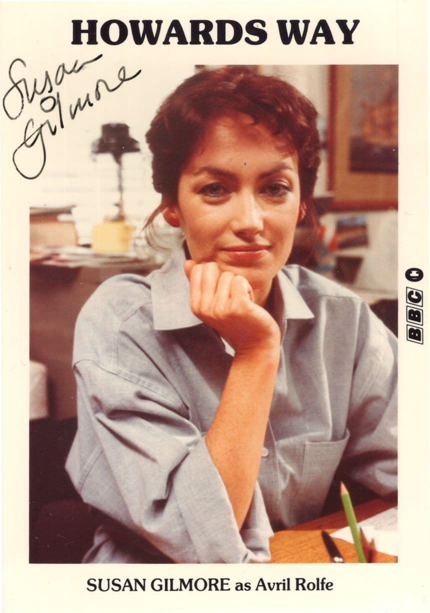Susan Gilmore as Avril Rolfe Howards Way Rare Hand Signed Cast Card ...
