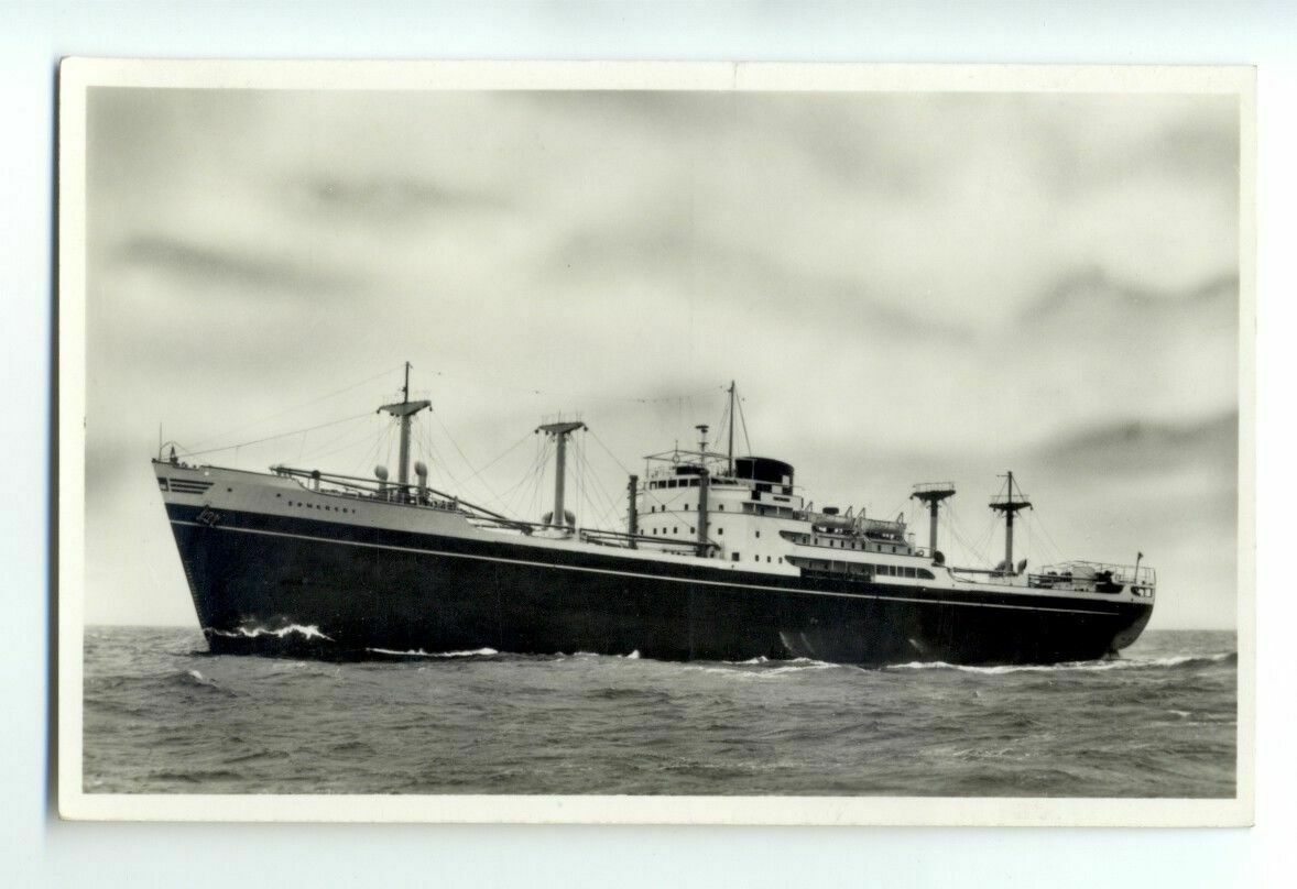 cb0786 - Ropner Line Cargo Ship - Somersby , built 1954 - postcard ...