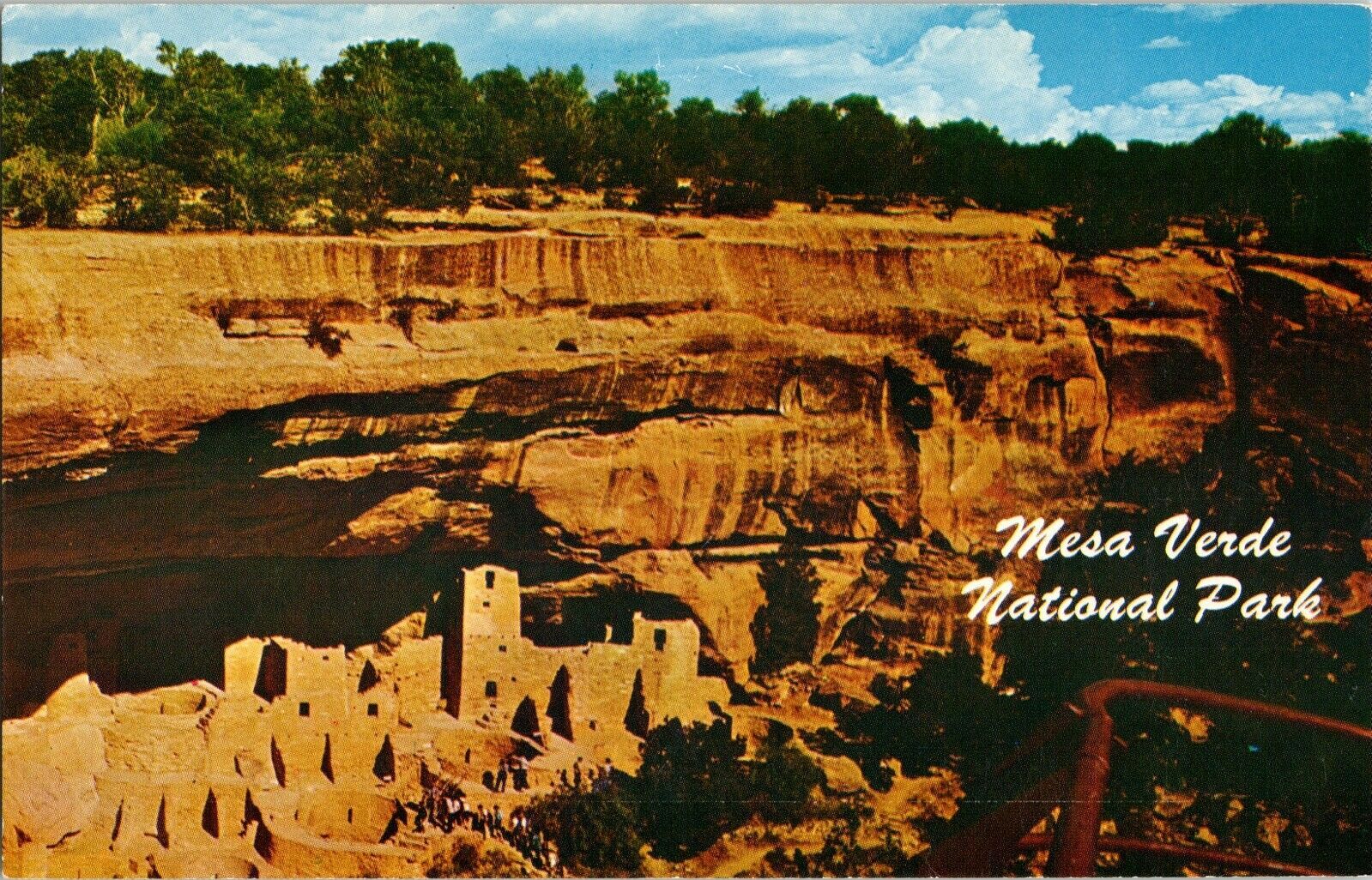 Mesa Verde National Park Southwest Colorada Vintage Postcard Navajo ...