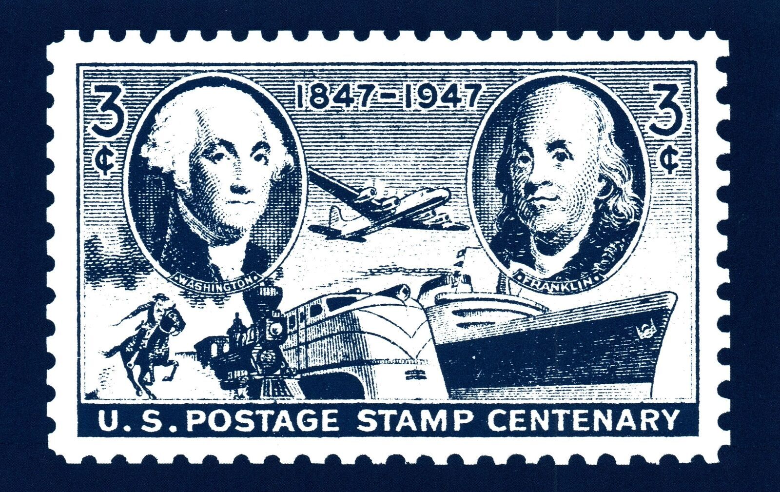 Vintage Postcard American Bicentennial 1776 - 1976 U.S. Postage Stamp ...