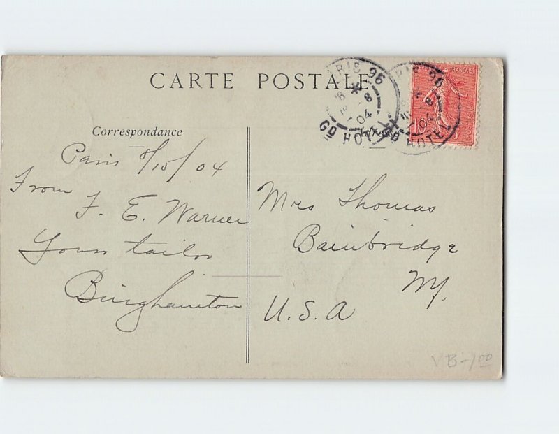 Postcard Vue prise en amont du Pont Royal, Panorama de Paris, France ...