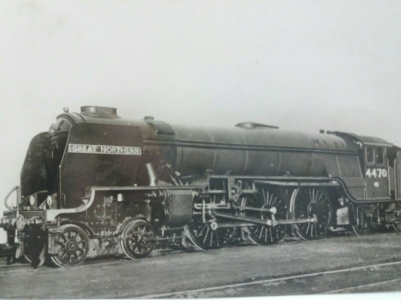 LNER Steam Engine Locomotive 4462 Gteat Northern Vintage UK Railway ...