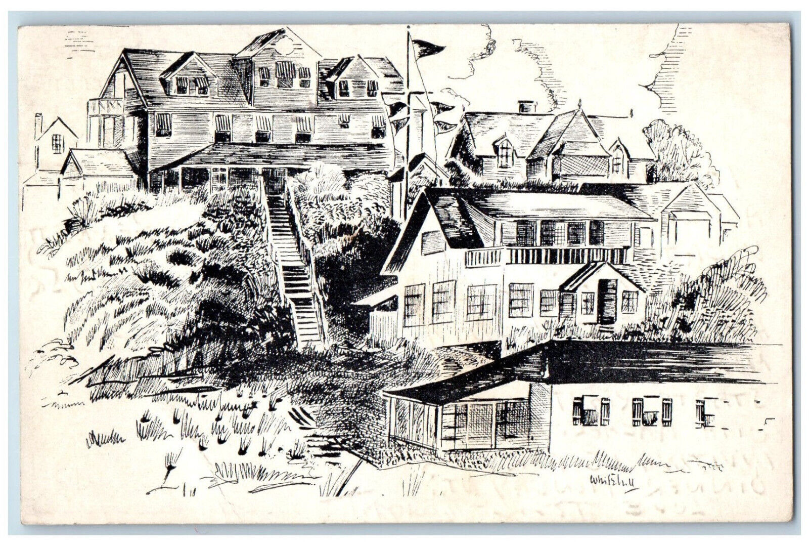 1939 The Old Sconset Inn Siasconset Nantucket Island Massachusetts MA ...