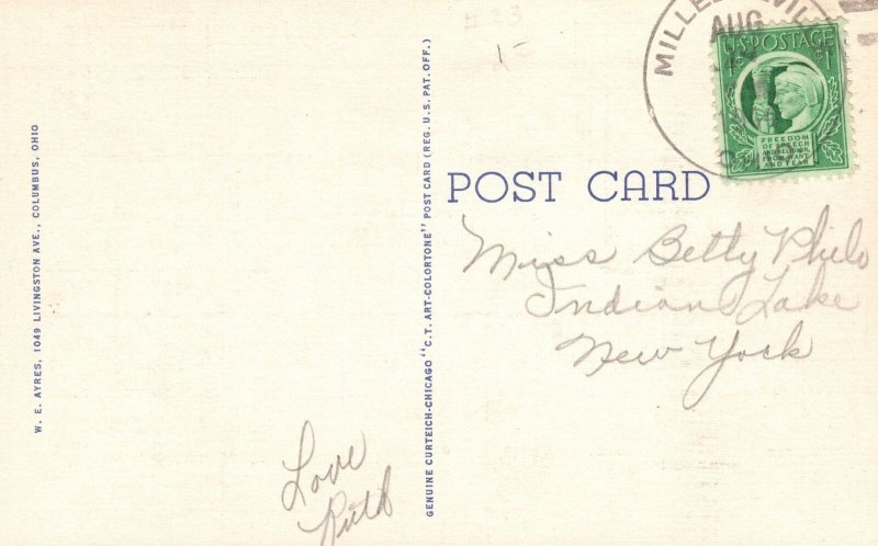Vintage Postcard 1914 Post Exchange Headquarters Military Resv ...