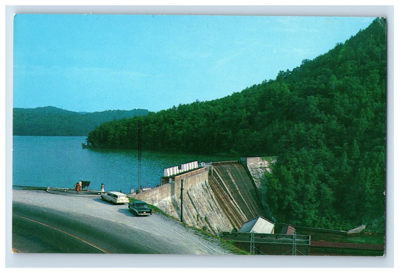 c1920s Ocoee Dam At Duckwtown and Copperhill, Tenn. Postcard F118E ...