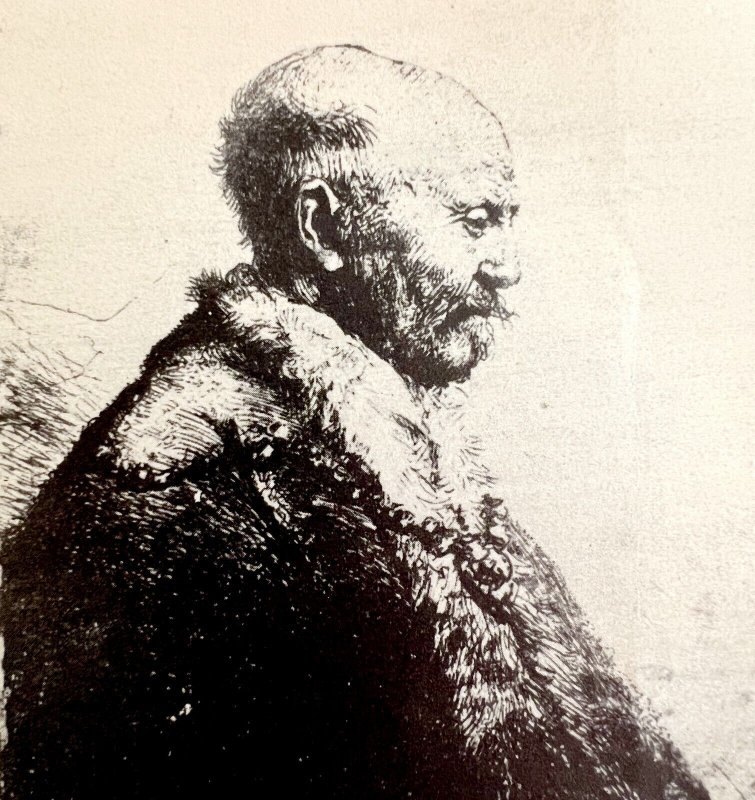 Rembrandt's Father 1930 Hendrik Van Loon Art Print Dutch Artist DWT12C ...