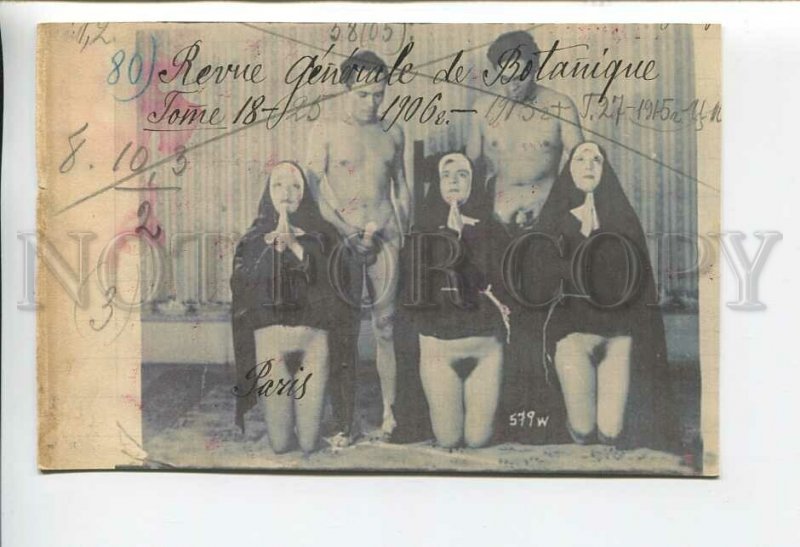 448813 France girls nuns in a brothel Modern Postcard | Topics - Risque ...