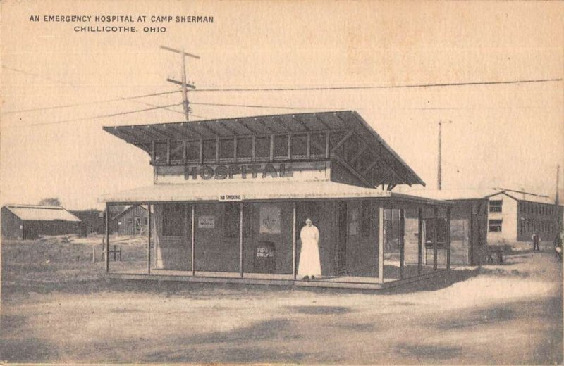 Chilicothe Ohio Camp Sherman Hospital Vintage Postcard AA19915 | Latin ...