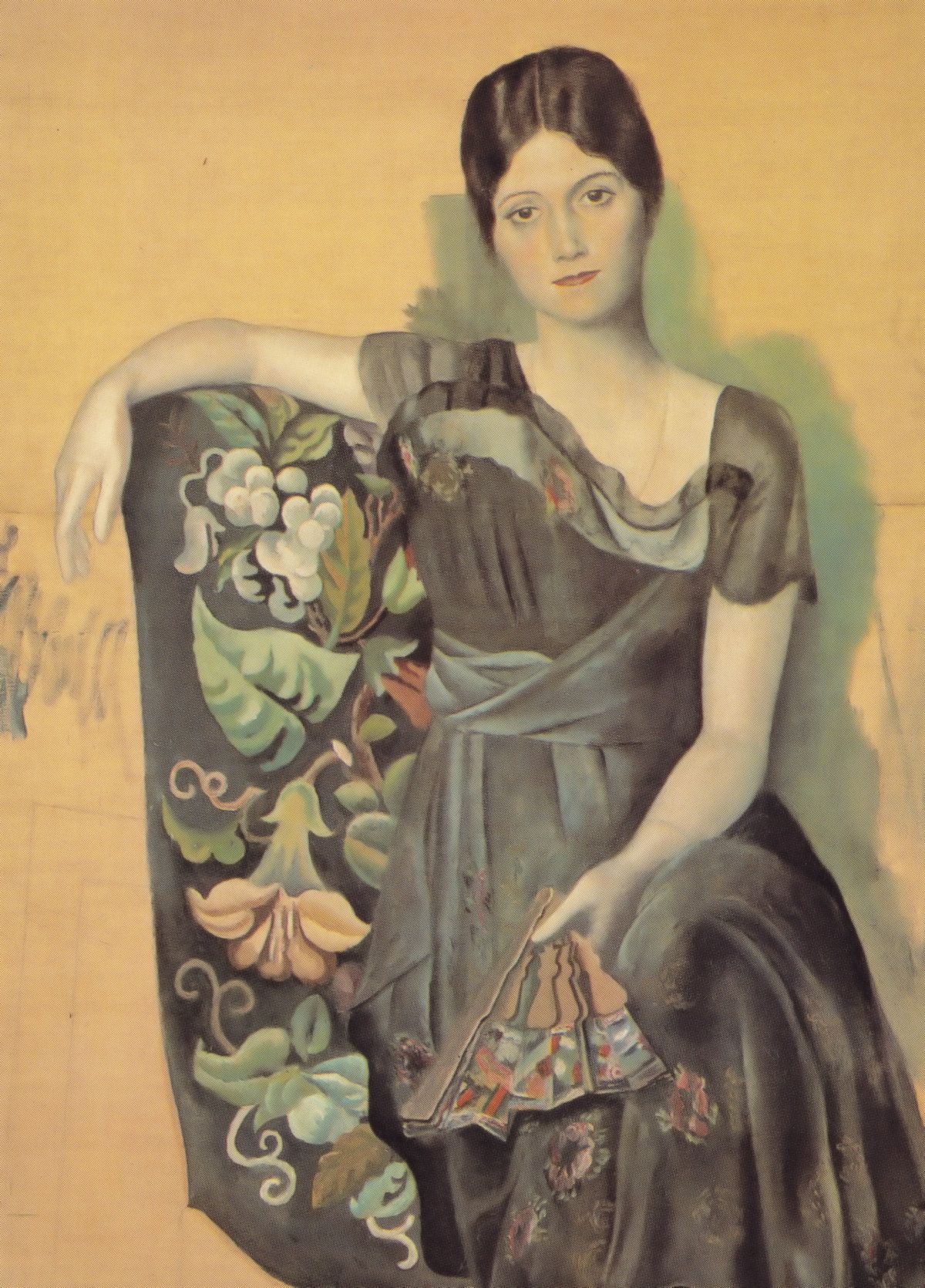 Pablo Picasso Olga Kochlova Rare Painting Postcard | Topics - Fine Arts ...