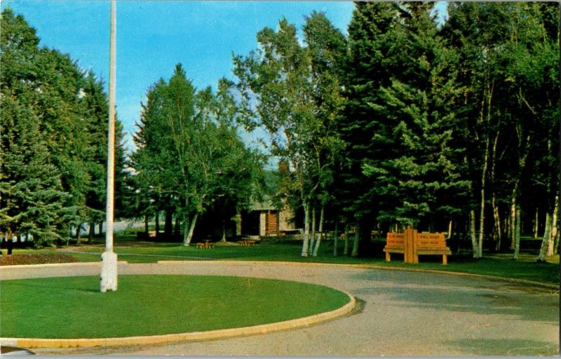 1960s Vintage Postcard Golf Course Prince Albert National Park Waskesiu ...