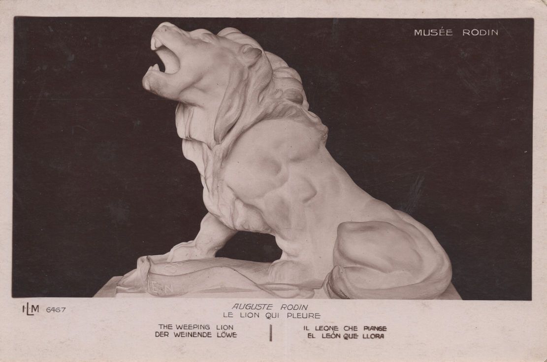 Lion Qui Pleure