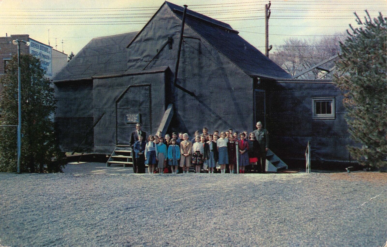 Postcard Reconstruction of Black Maria First Motion Picture Studio ...