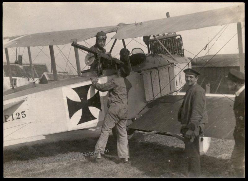 Germany WWI Navy Airplane Machinegunner Original Photo 66667 | Europe ...