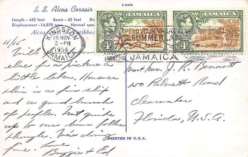 SS Alcoa Corsair Alcoa Steamship CO Ship 1954 | Topics - Transportation ...