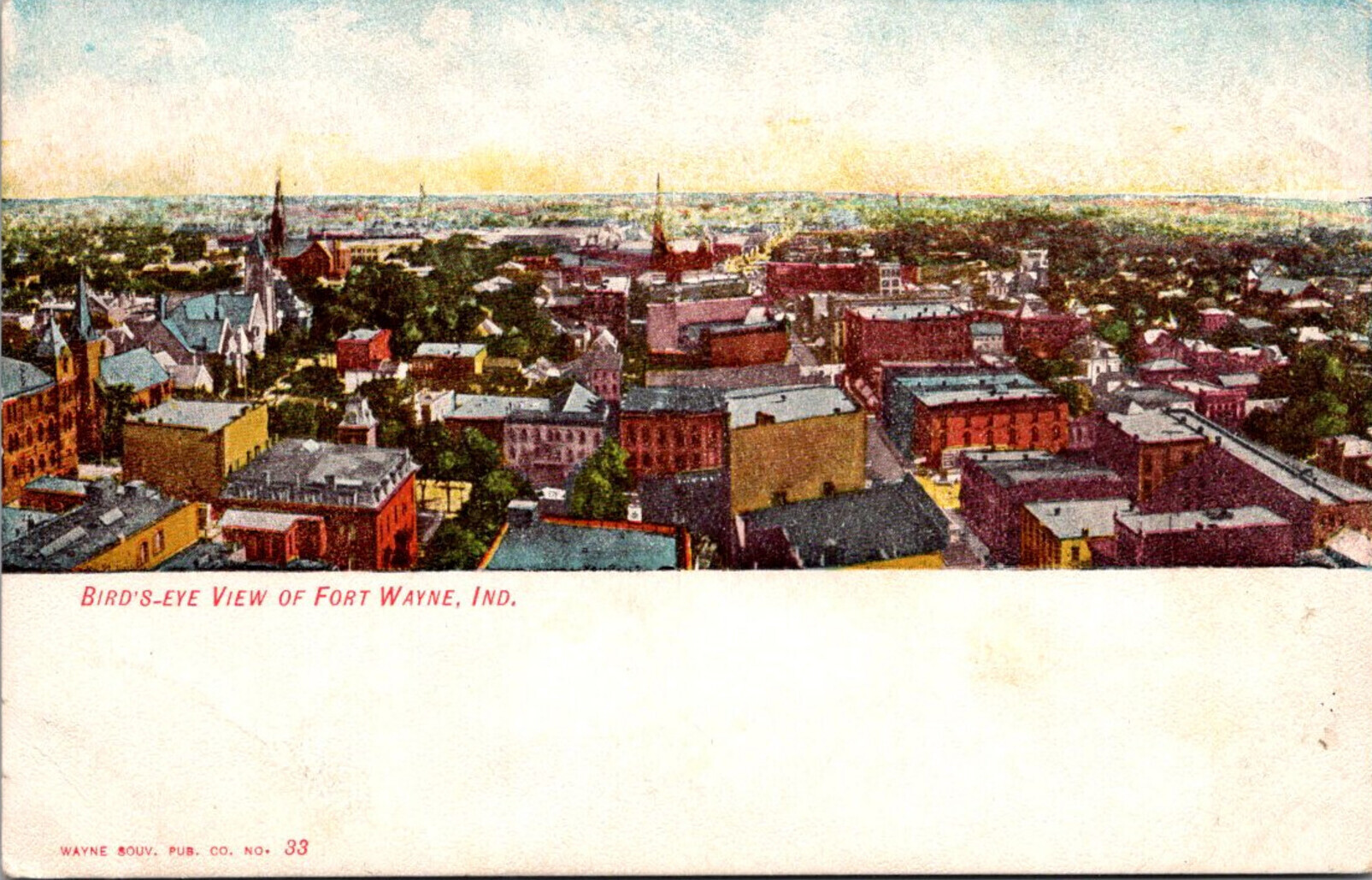 Indiana Fort Wayne Birds Eye View | United States - Indiana - Fort ...