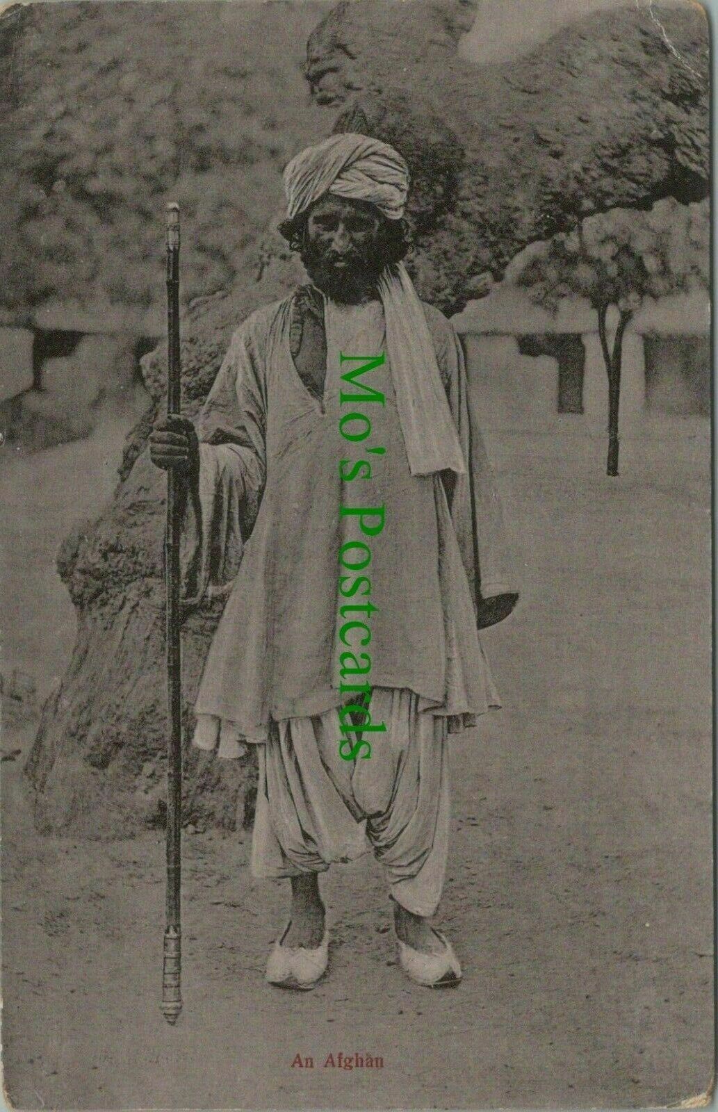 Afghanistan Postcard - An Afghan Man RS26106 | Asia & Middle East ...