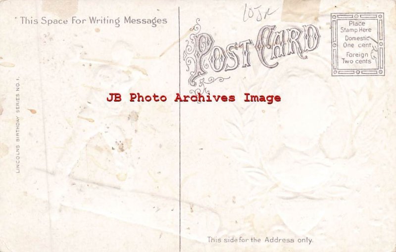 Abraham Lincoln, Nash Birthday Series No 1, Rail Splitter | United ...