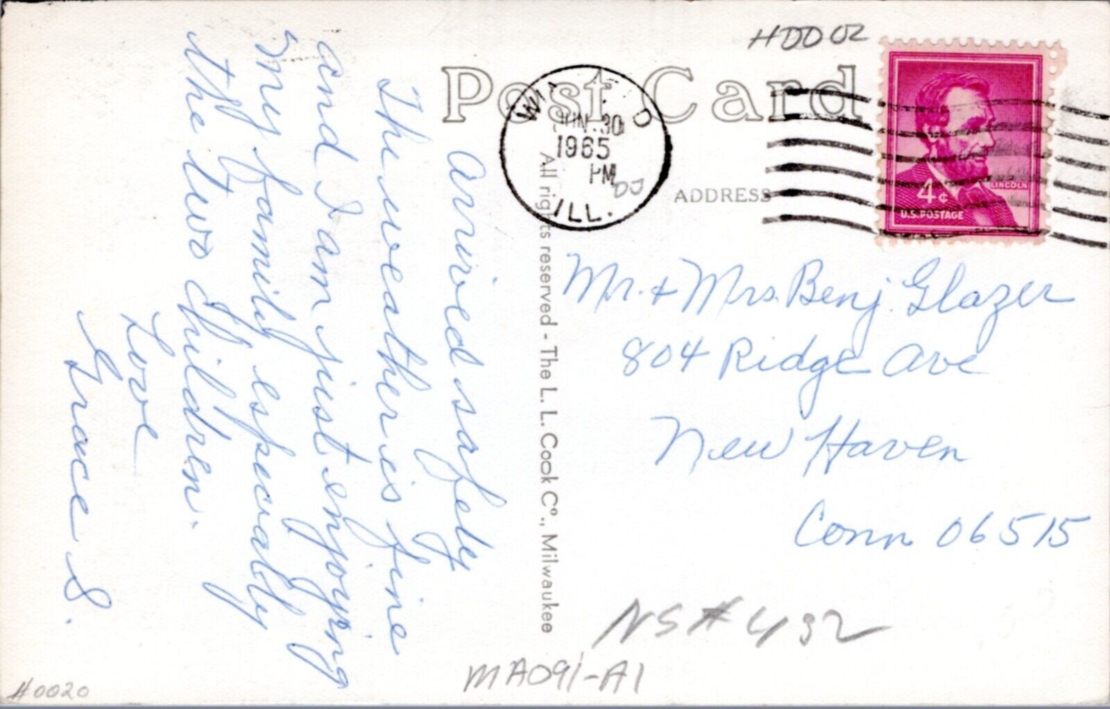 RPPC IL Wheaton - Post Office with US Army car in front | United States ...