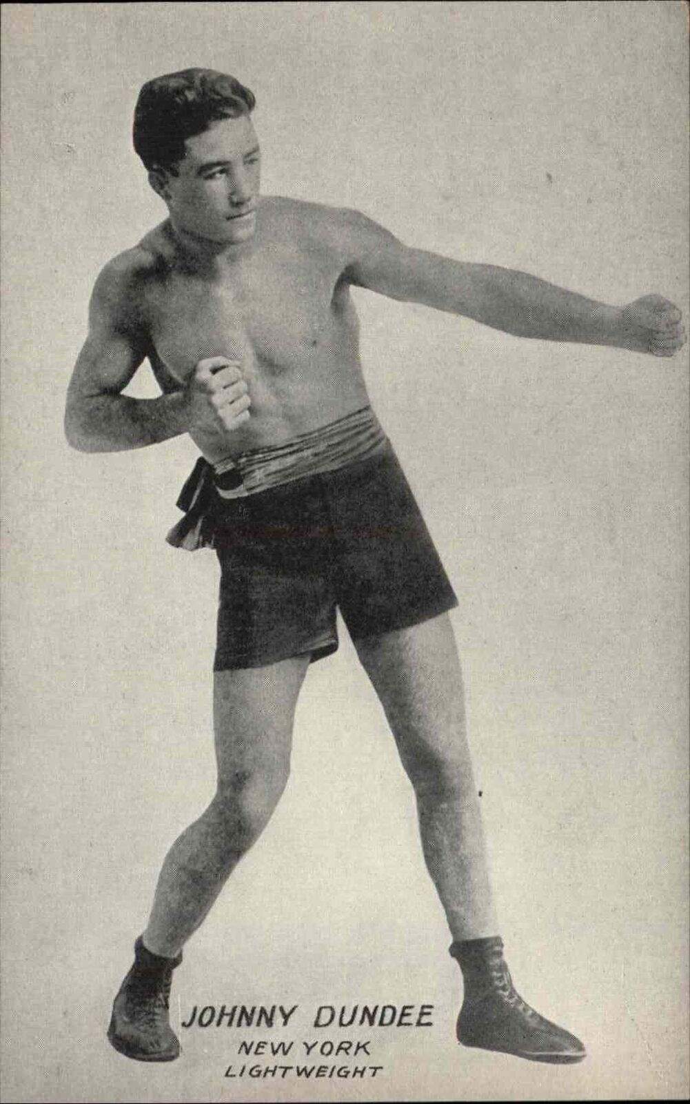 New York Lightweight Boxer Boxing Johnny Dundee Vintage Postcard ...