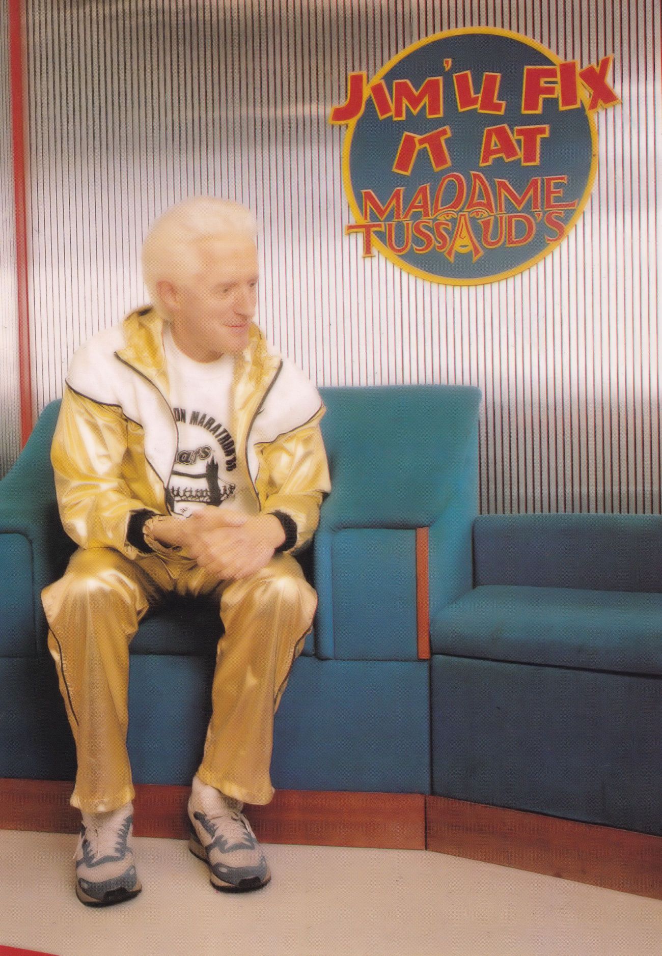 Jimmy Saville Jim'll Fix It At Madame Tussauds Waxwork 1986 Postcard ...