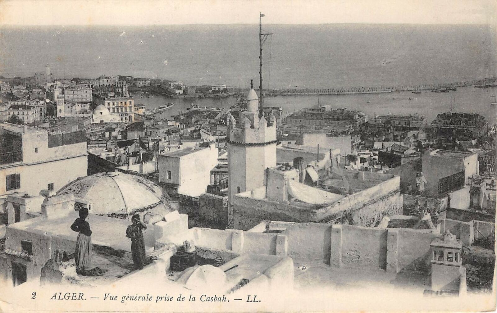 Lot134 africa general view taken from the casbah alger algeria | Africa ...